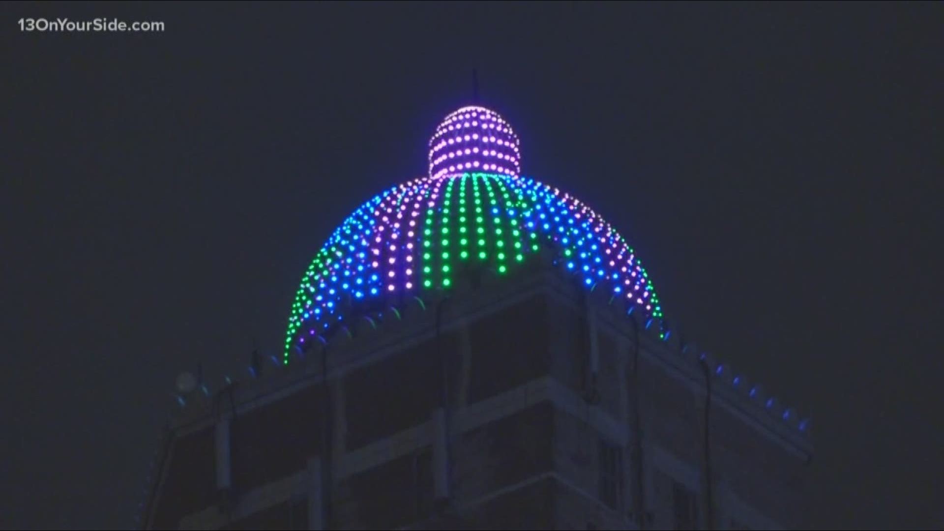 GR landmarks will light up Thursday for Breast Cancer Awareness ...