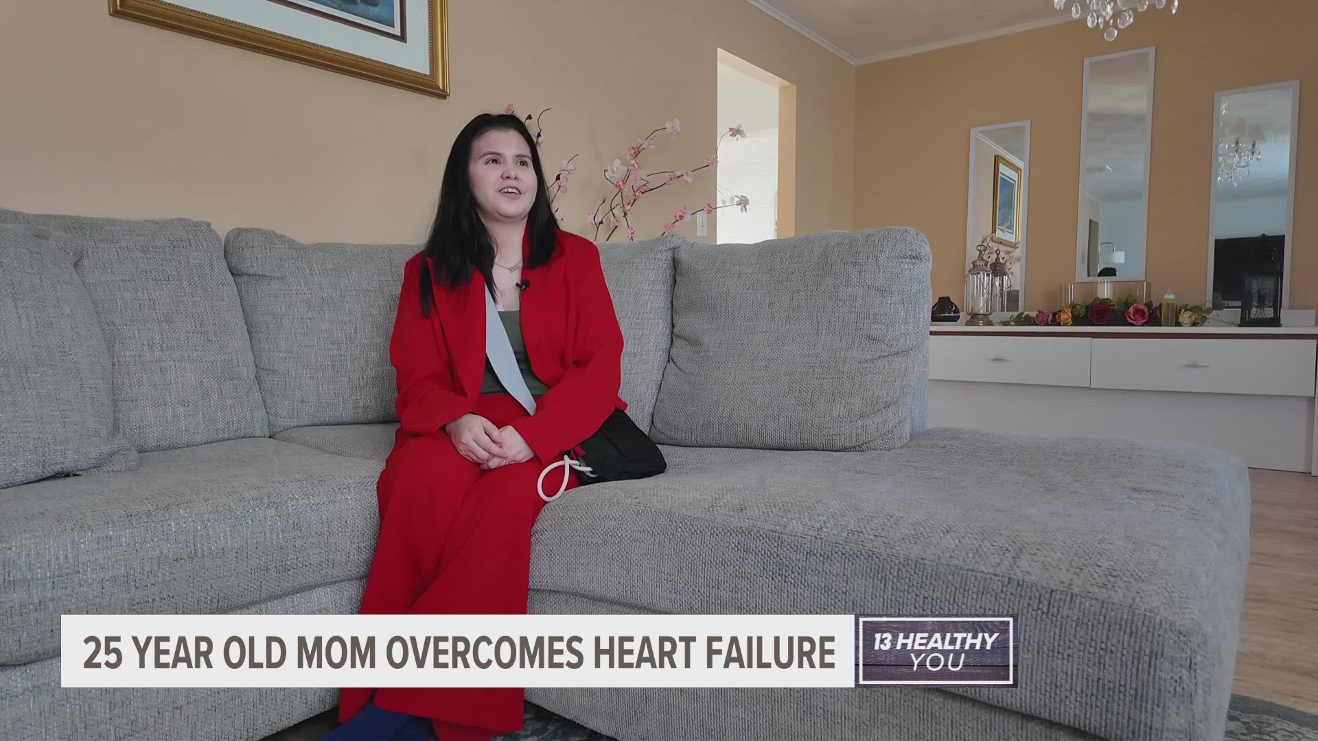 'Iron Woman' | 25-year-old new mother survives heart failure, living ...
