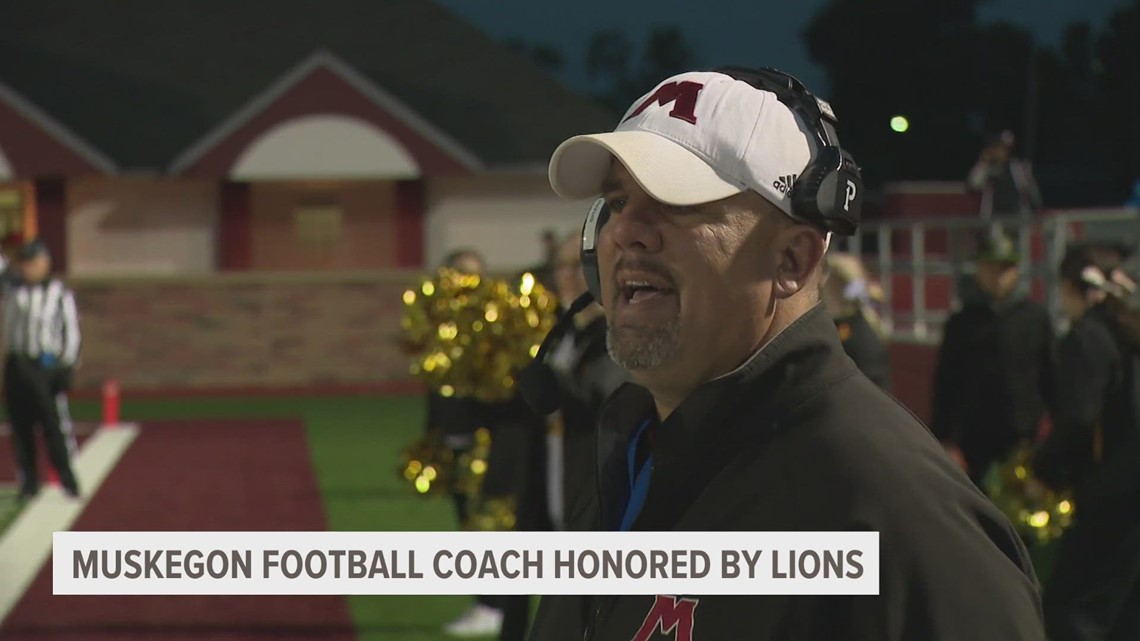 Muskegon coach named Lions High School Football Coach of the Year ...