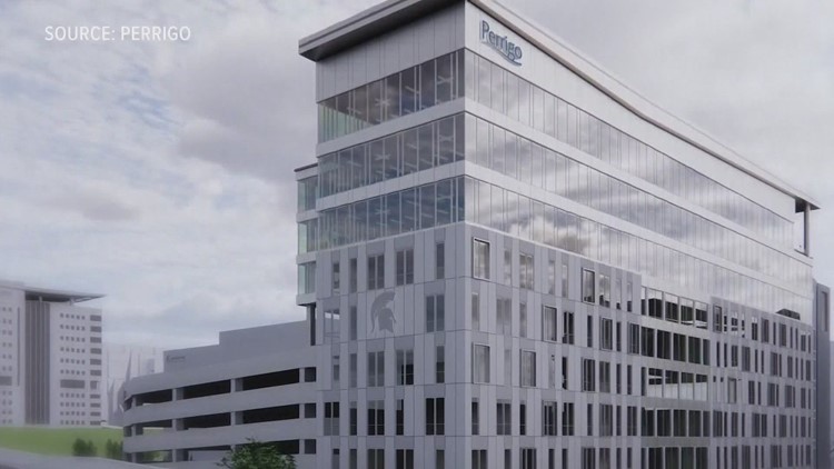Perrigo breaks ground on its new Grand Rapids headquarters on Medical ...