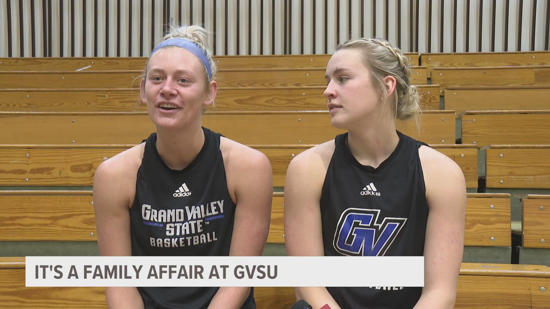 Rylie and Mackenzie Bisballe have GVSU off to its best start in program ...