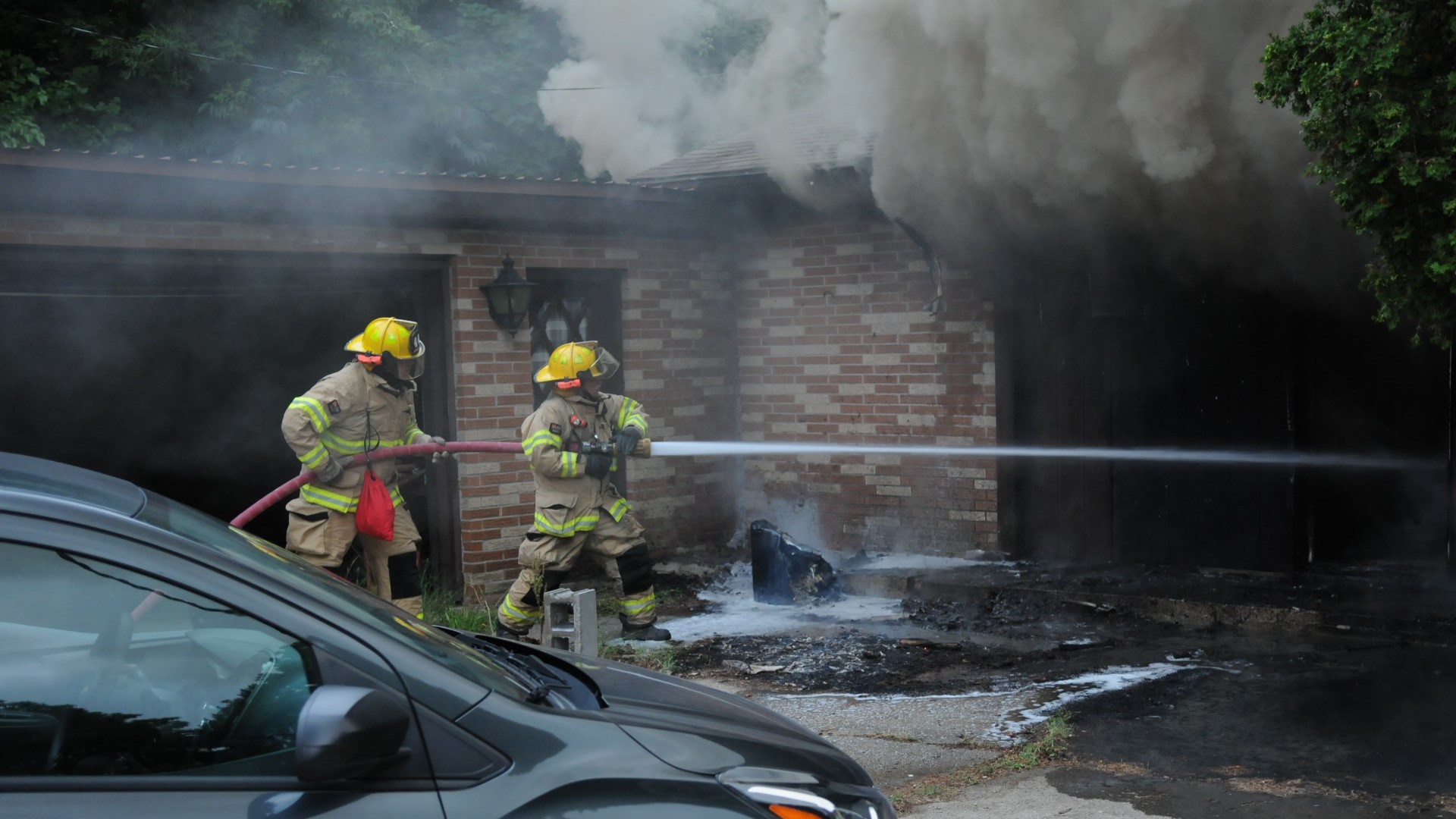 Generator bursts into flames, causing fire at Allegan County home ...