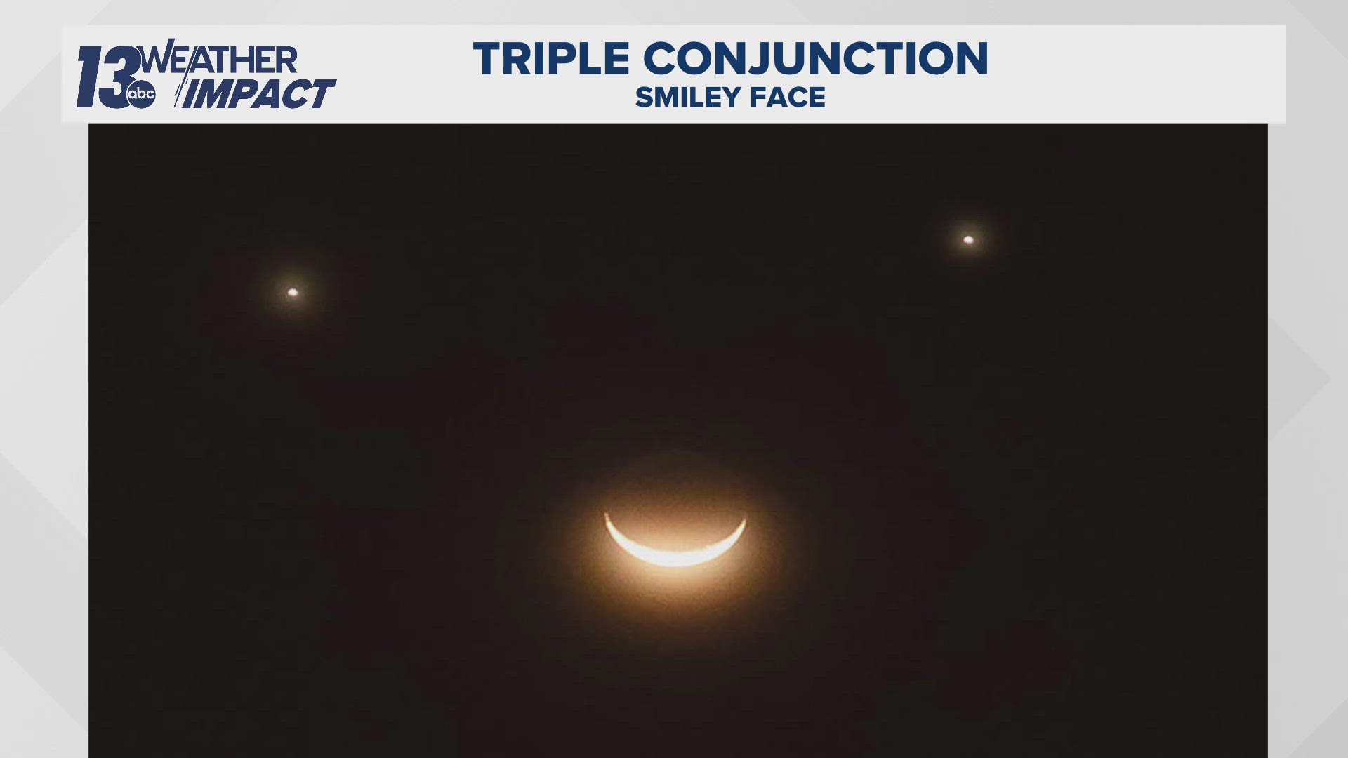 Venus, the moon and Saturn to create a rare smiley face early Friday ...