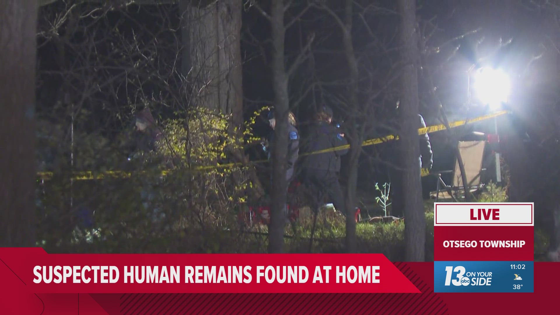 Human remains discovered in Otsego Twp. | wzzm13.com