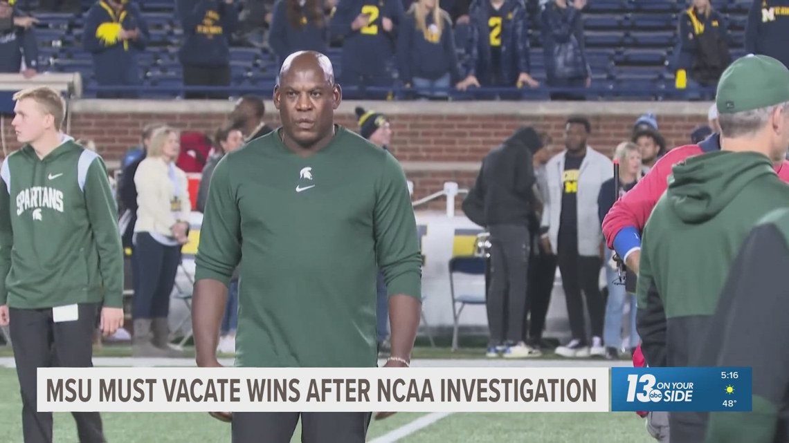 NCAA puts Michigan State football on 3 years of probation for ...