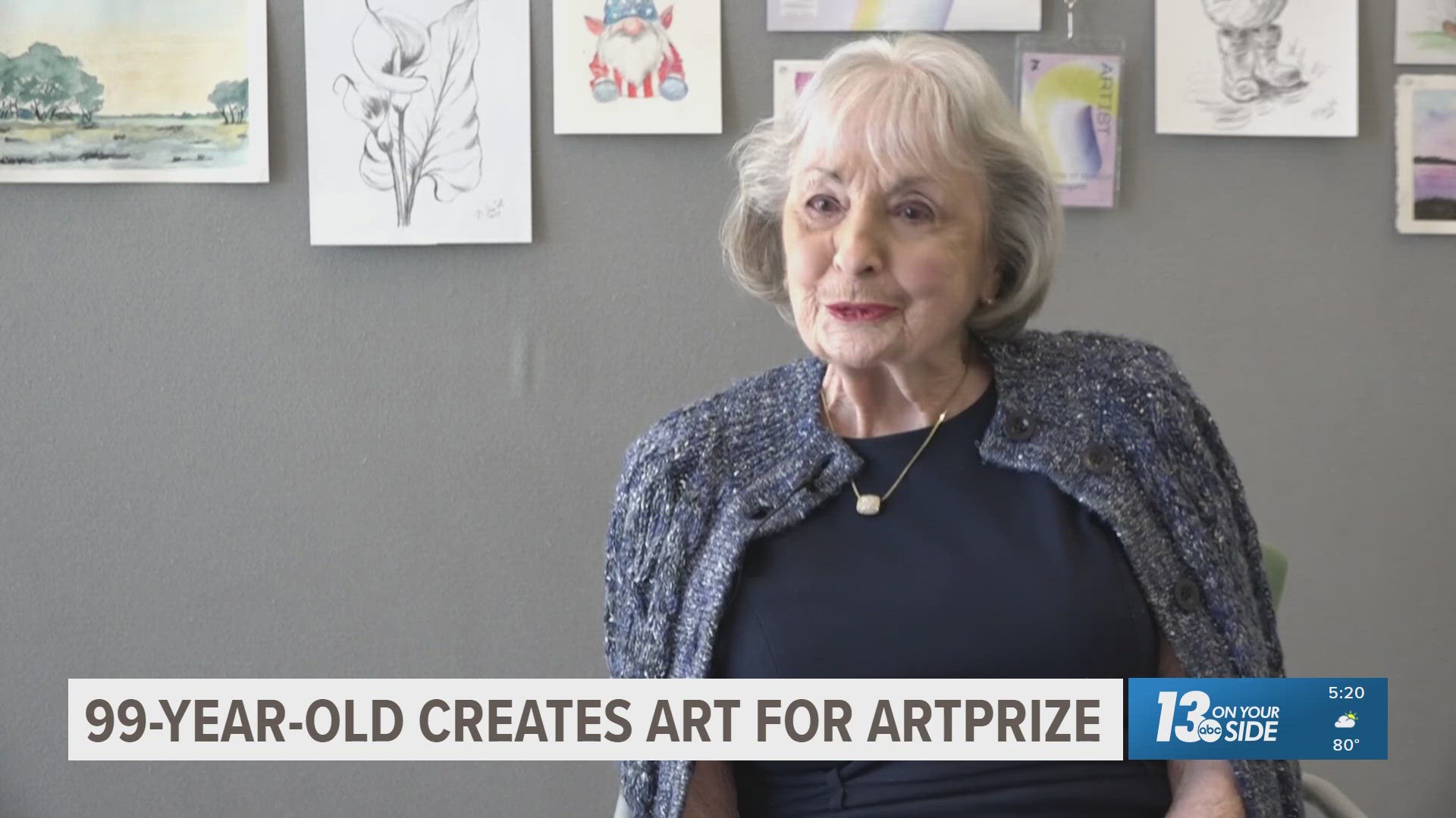 99-year-old artist inspires with ArtPrize debut | wzzm13.com