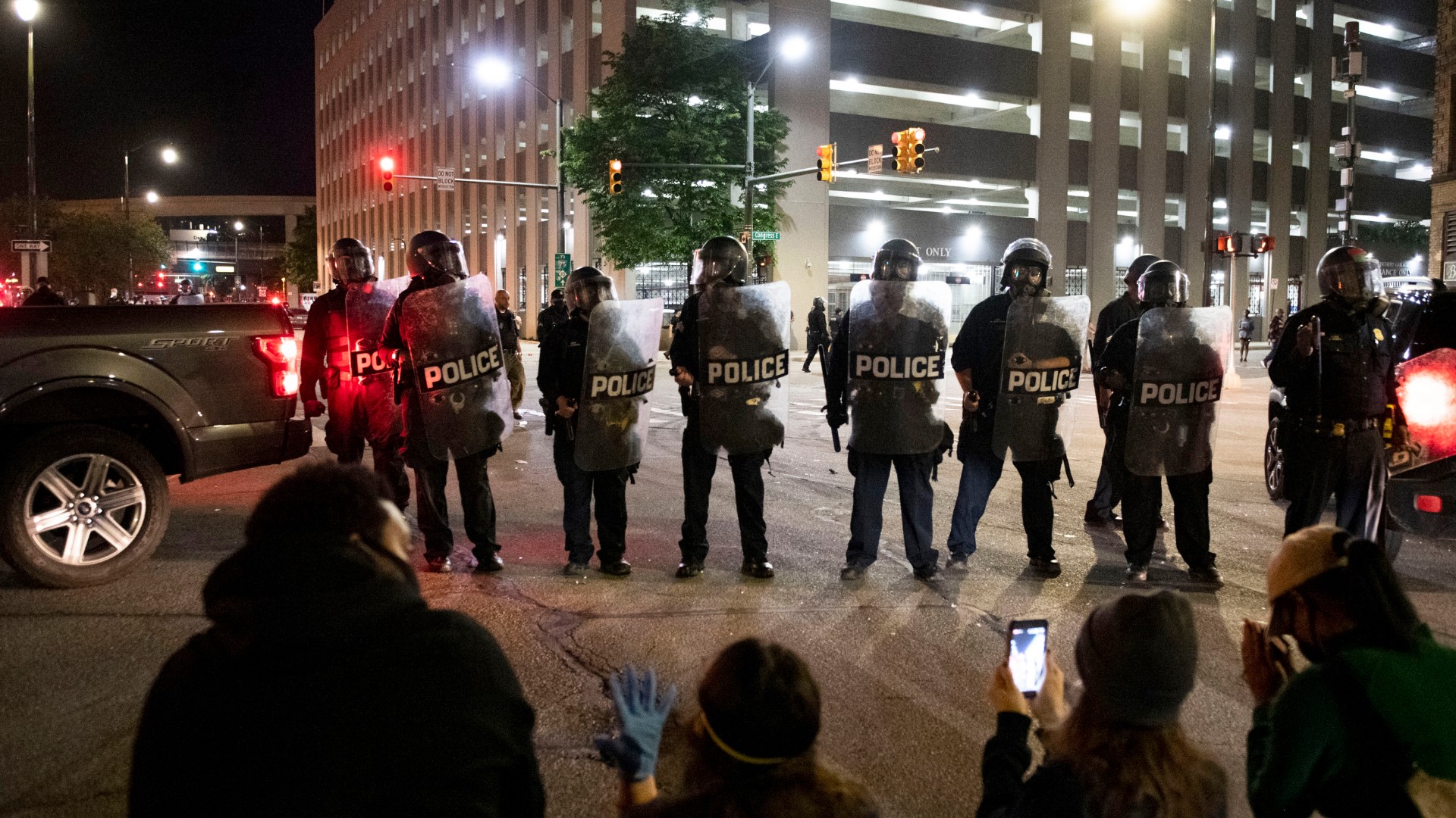 Drive-by shooting kills 1 at Detroit protest | wzzm13.com