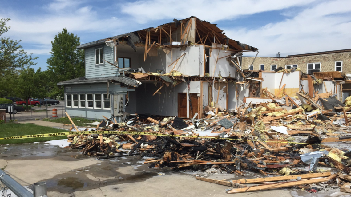 Fire contained at site of former bakery in downtown Spring Lake ...