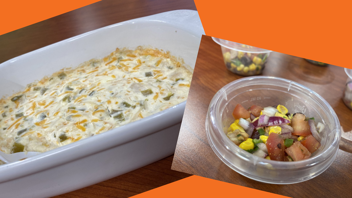 Jay and Meredith go head-to-head with Super Bowl Dips | wzzm13.com