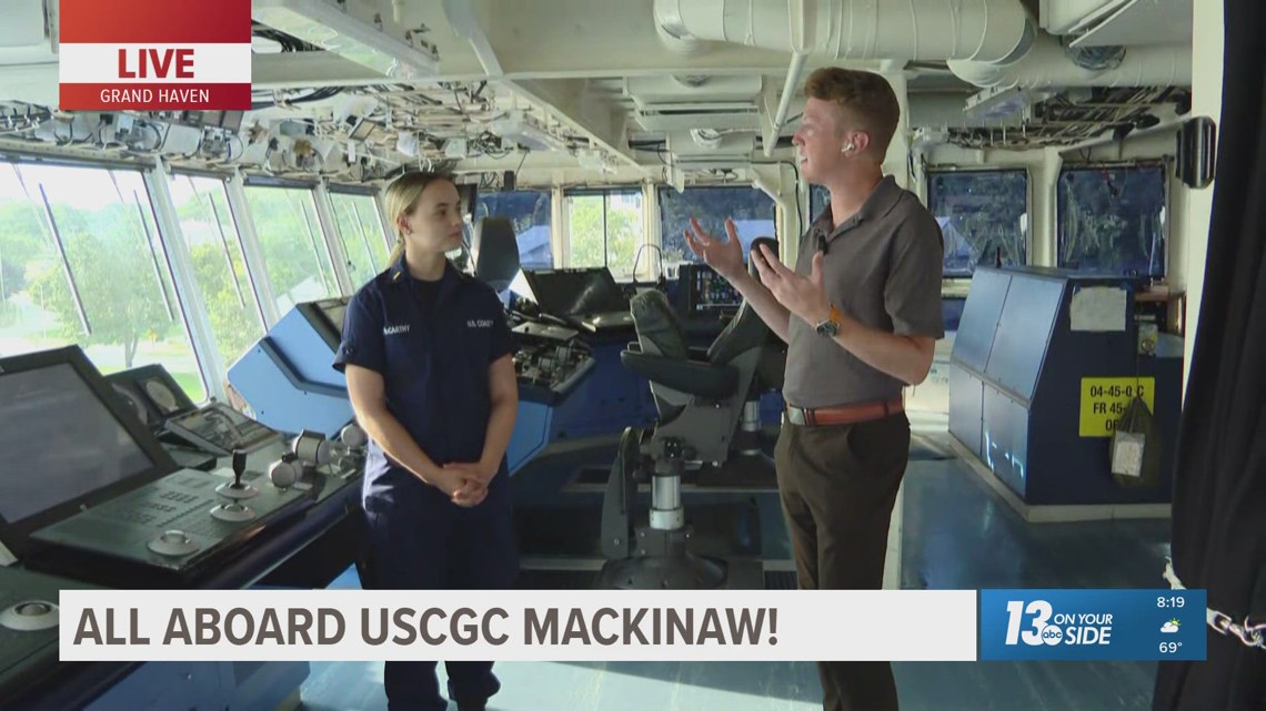 Coast Guard ensign gives us a glimpse at life on the USCGC Mackinaw ...