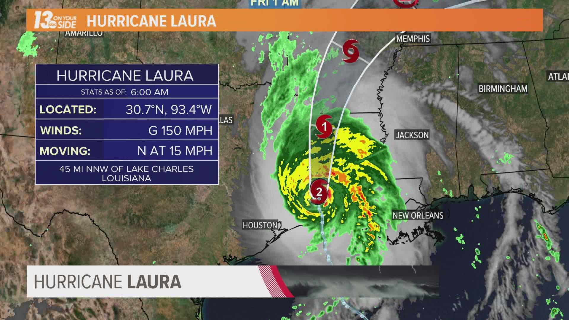 Laura makes landfall | wzzm13.com