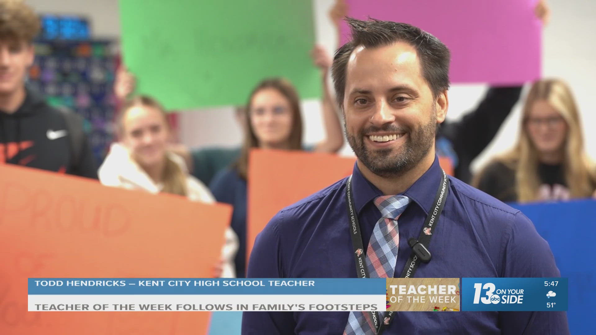 Teacher of the Week: Todd Hendricks | wzzm13.com