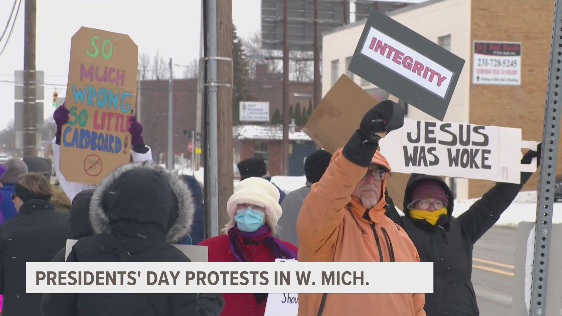 W. MI cities see Presidents' Day protests against policies of Trump ...