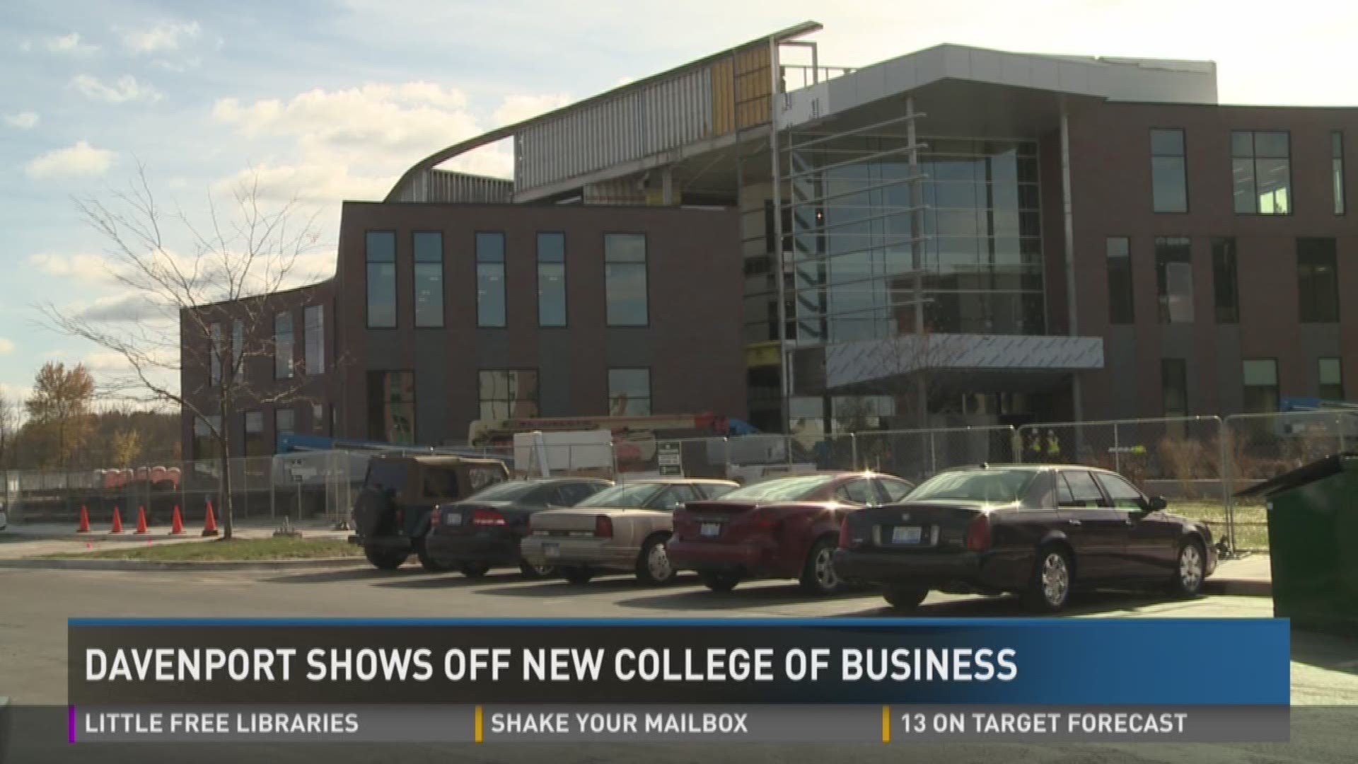 Davenport shows off new, $15M business school | wzzm13.com