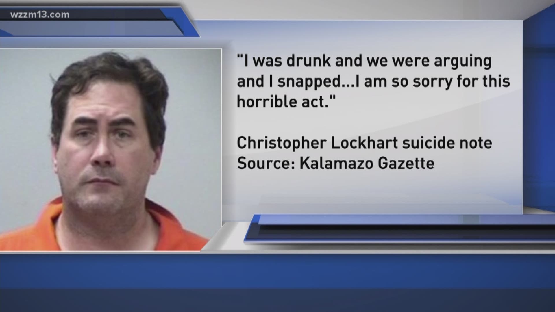 Christopher Lockhart expressed regret about killing his wife before his ...