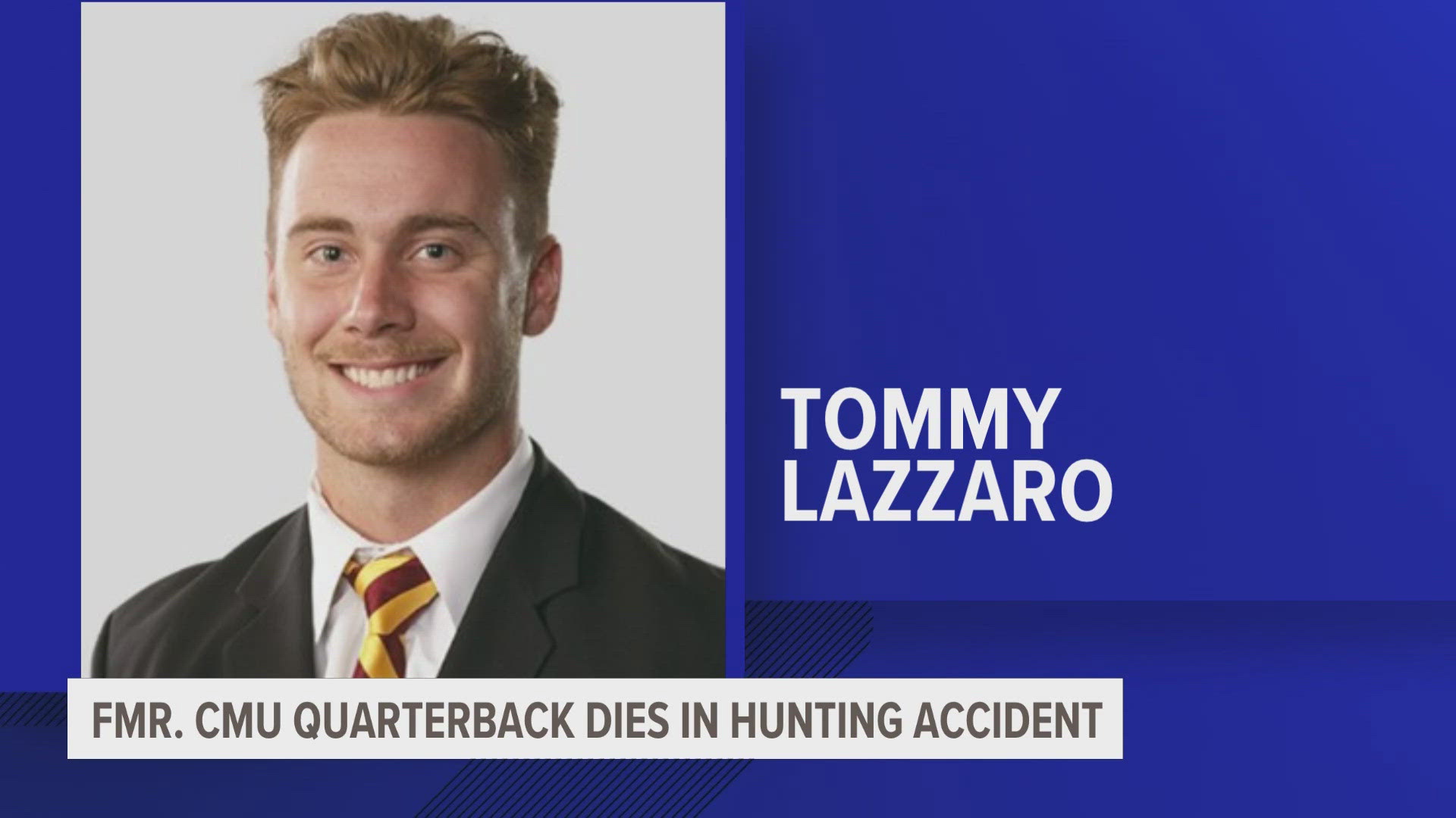 Former Central Michigan QB dies in hunting accident | wzzm13.com