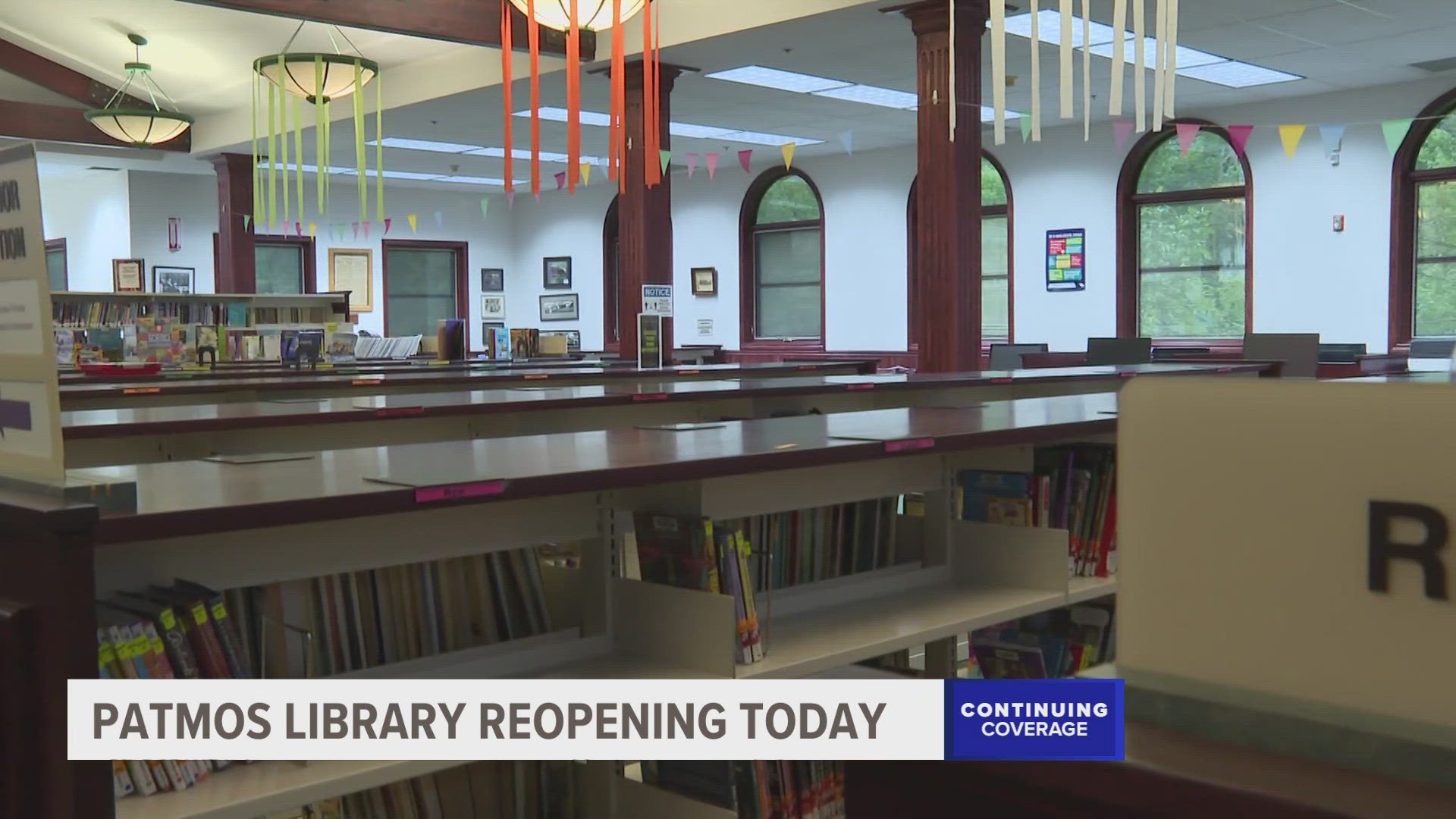 Patmos Library set to reopen following temporary closure | wzzm13.com