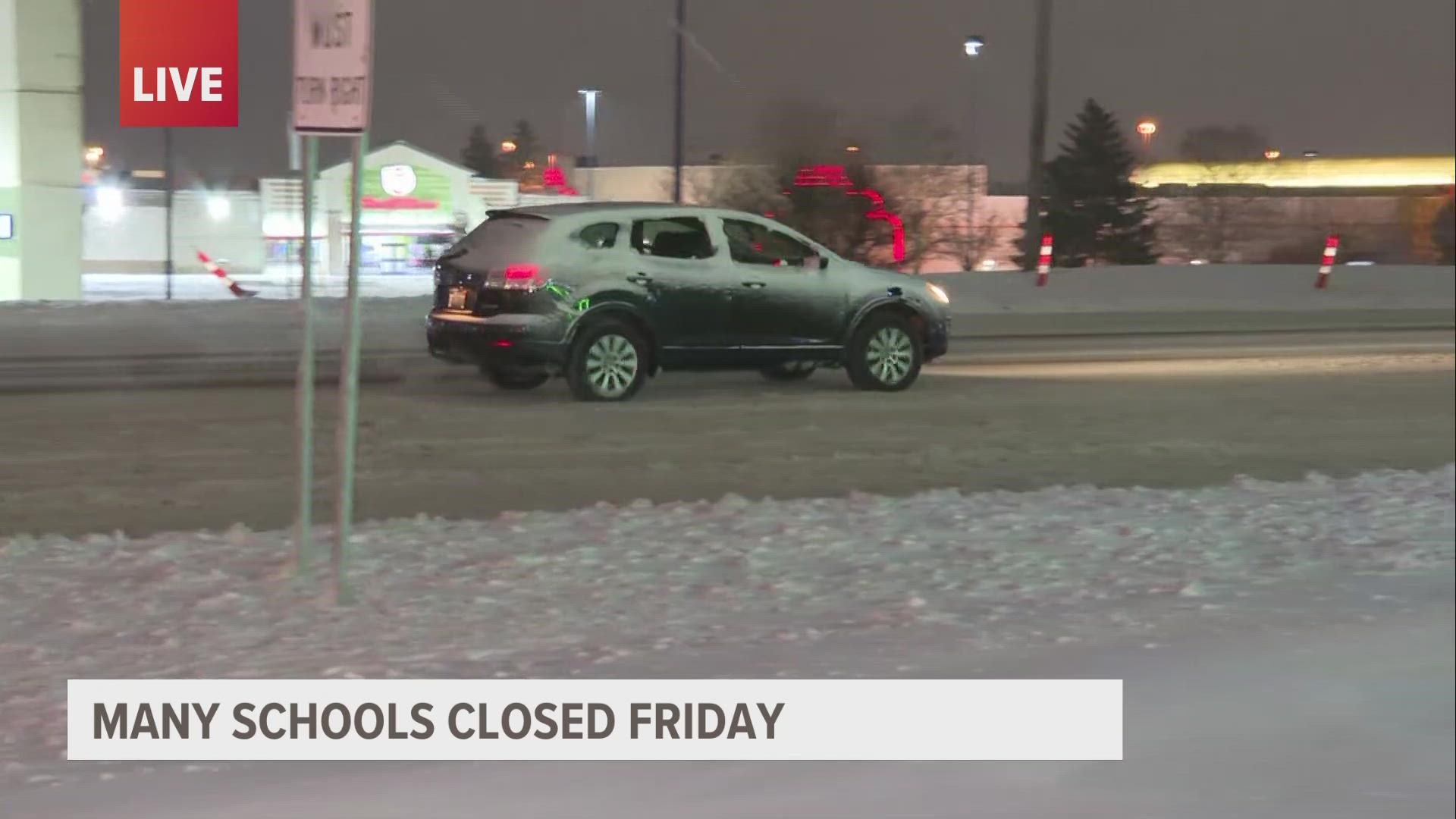 Many schools around West Michigan closed Friday due to winter weather ...