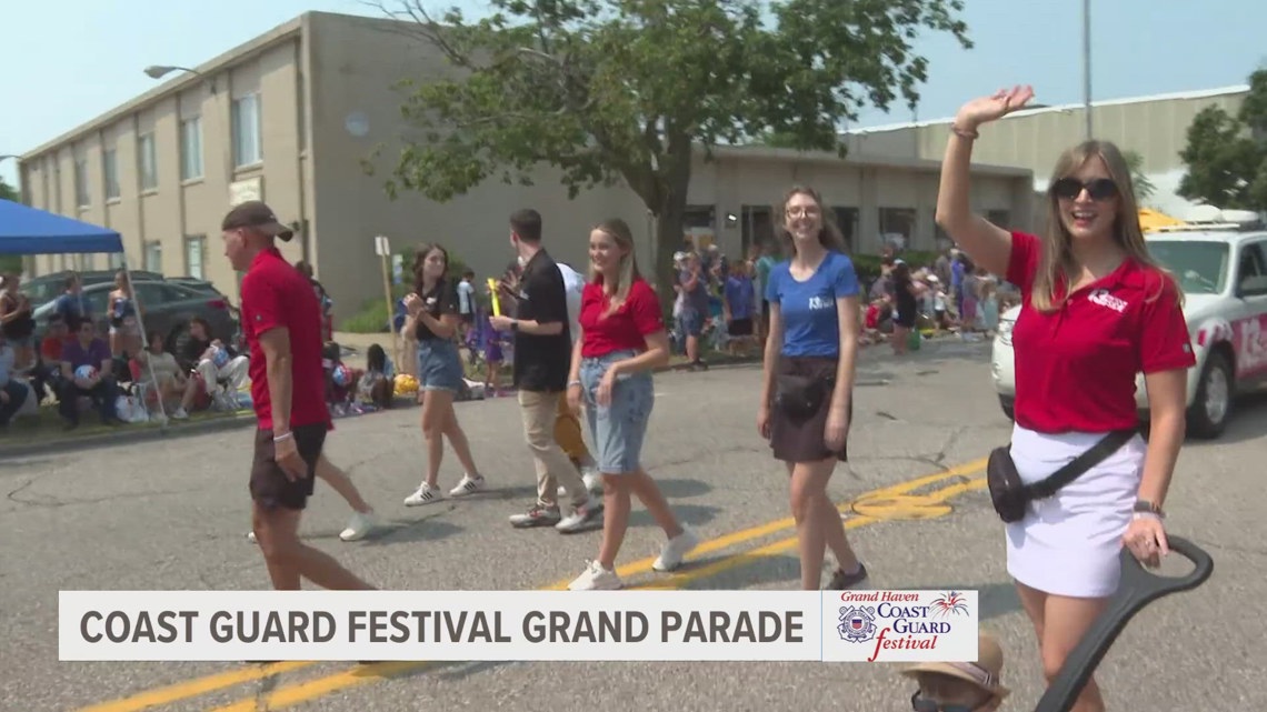 Coast Guard Festival Grand Parade packs downtown Grand Haven | wzzm13.com