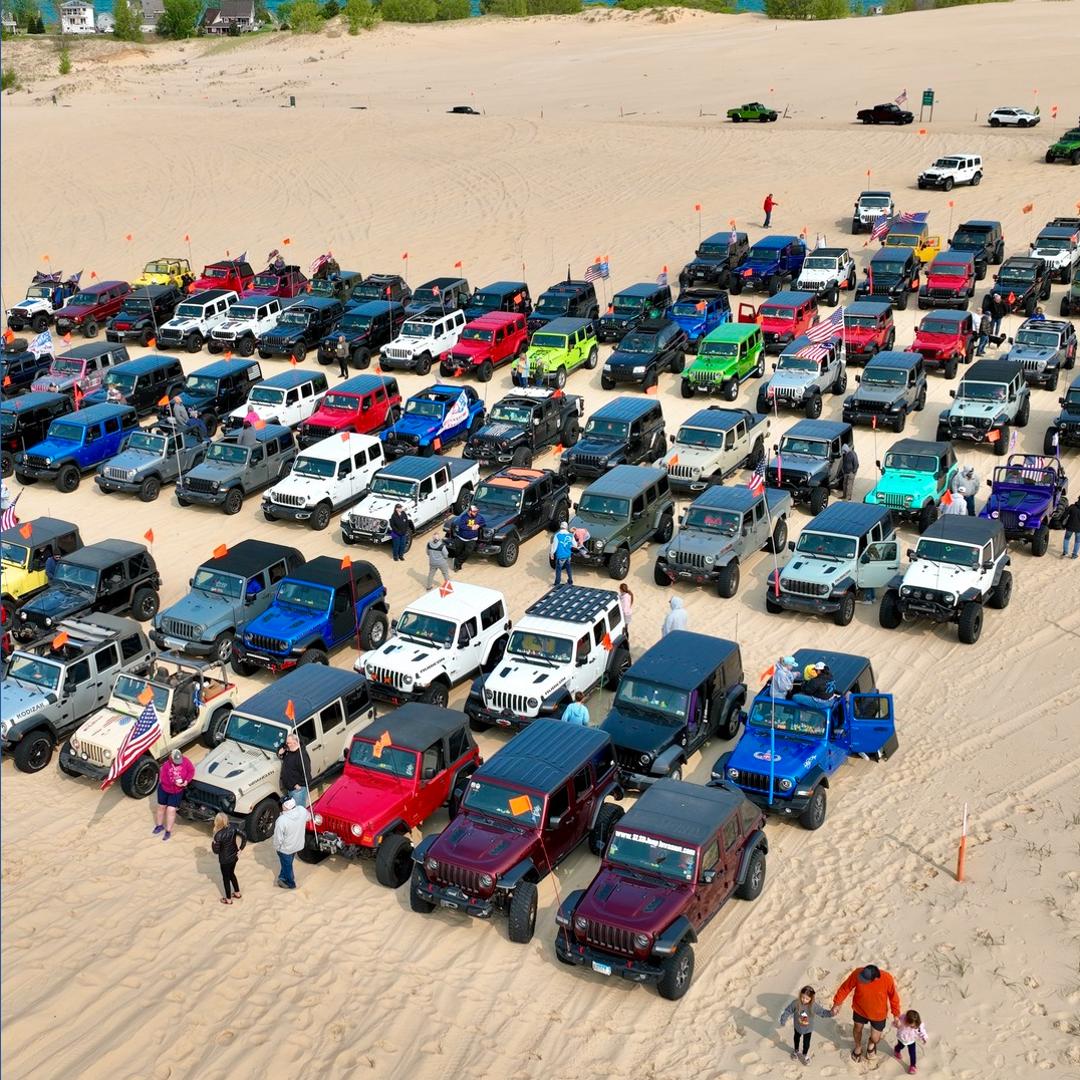 Silver Lake Sand Dunes Jeep Invasion celebrating 10 years this May ...