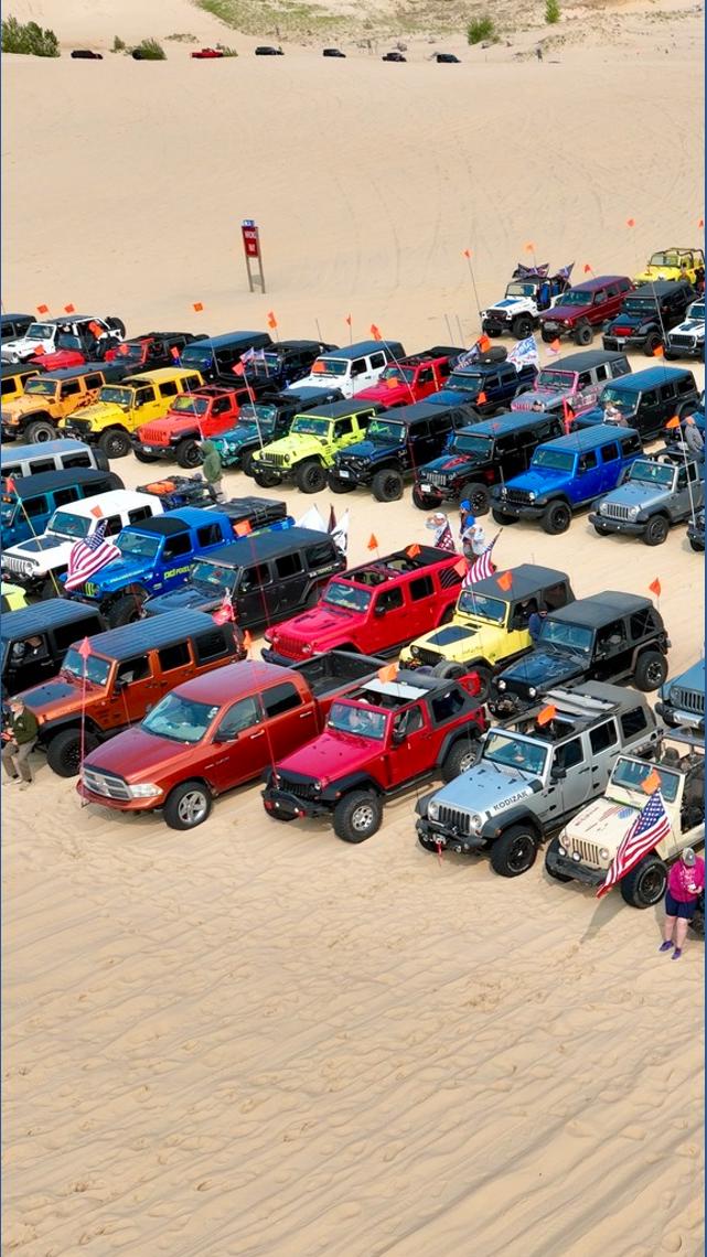 Silver Lake Sand Dunes Jeep Invasion celebrating 10 years this May ...