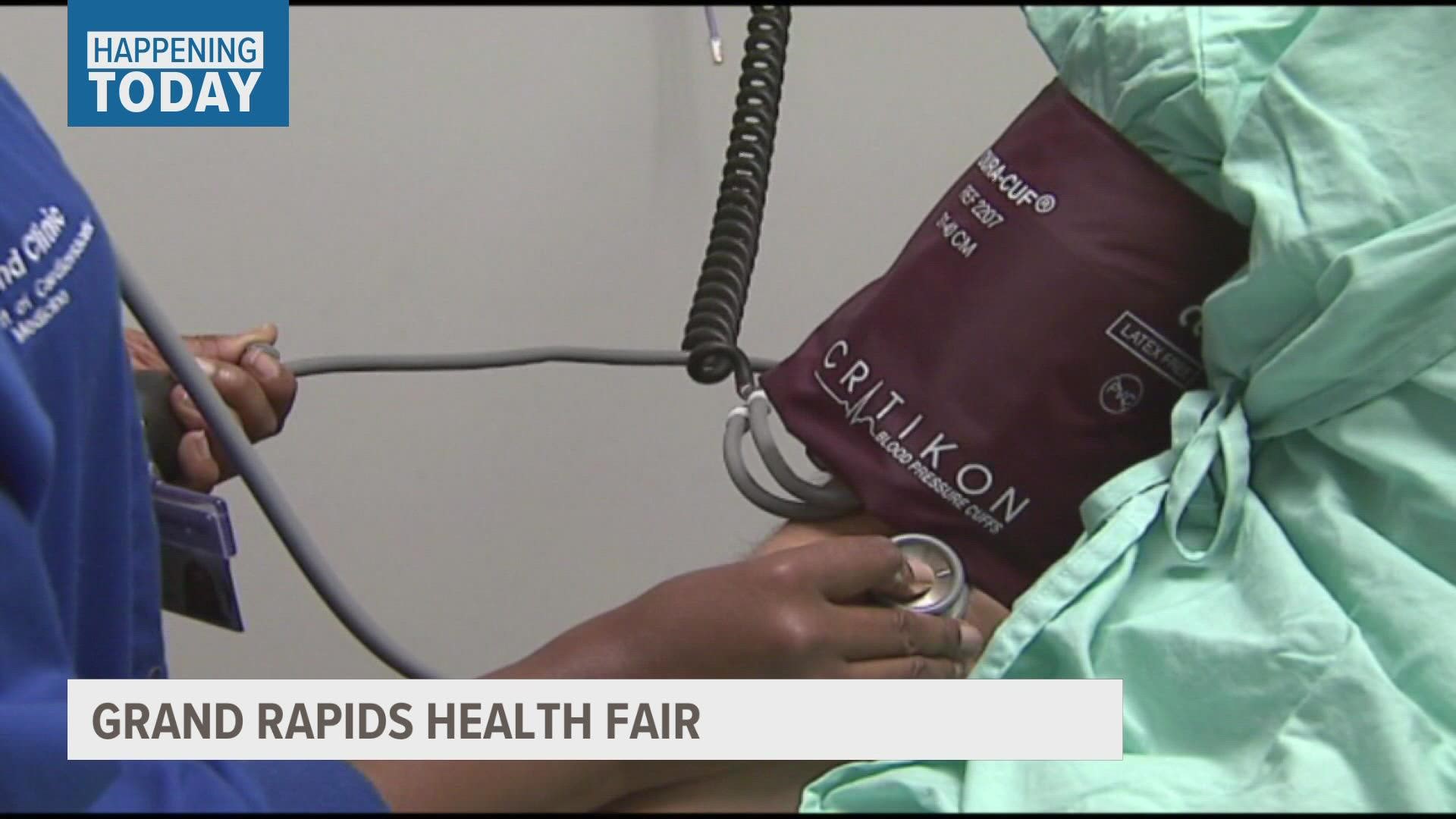 Health fair in GR offers free health screenings | wzzm13.com