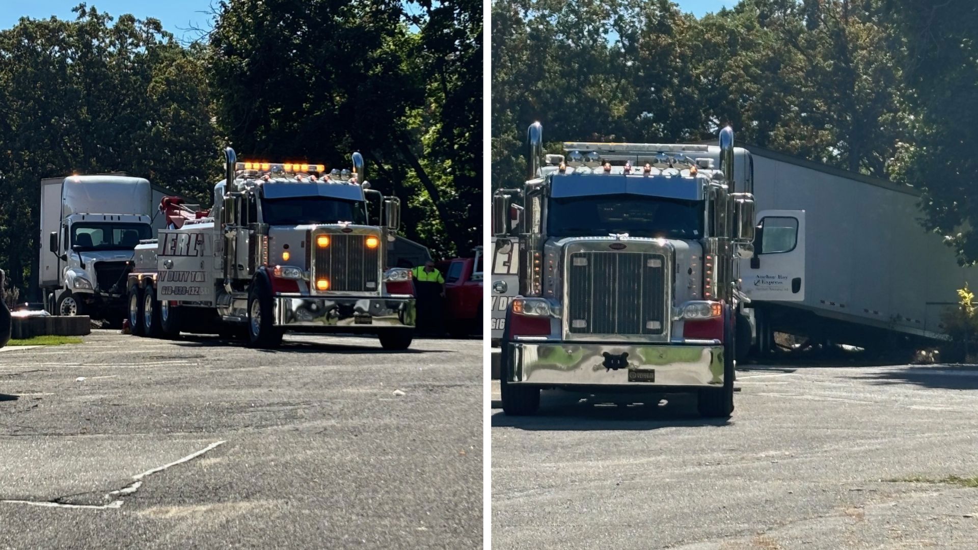 Semi Truck Crash Closes Part of I-96 in Grand Rapids | wzzm13.com