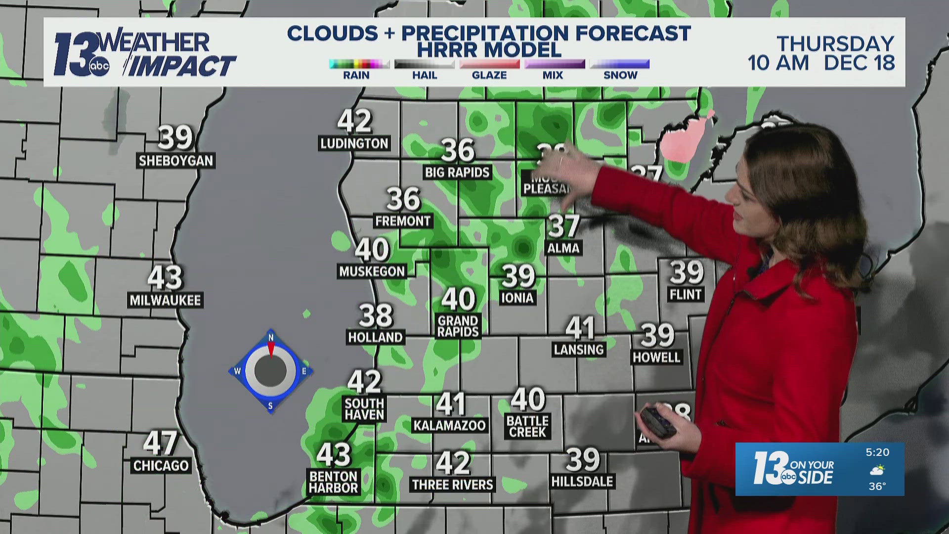 13 ON YOUR SIDE Forecast: Rain Returns Thursday; Flash Freeze Possible ...