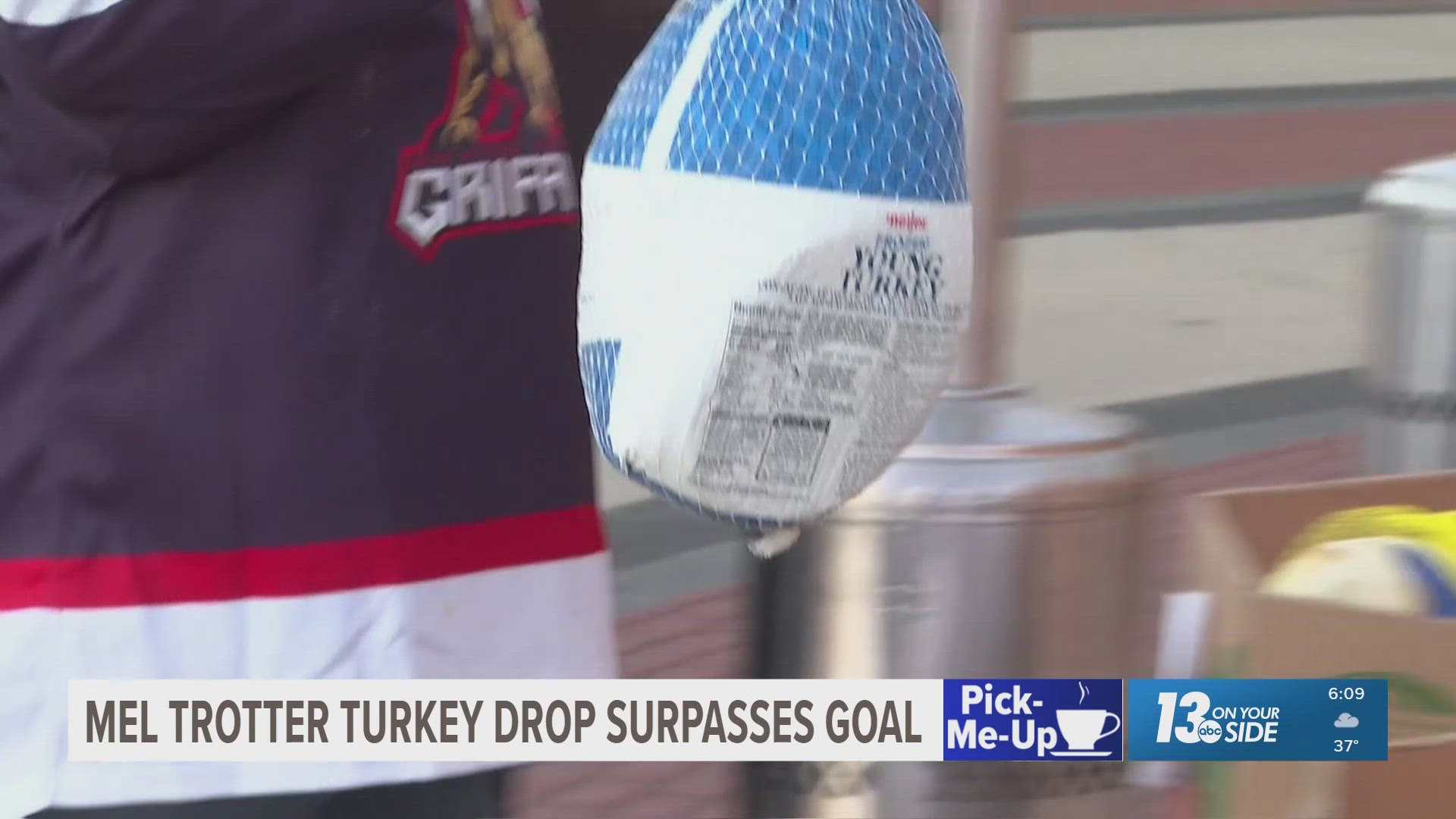 Mel Trotter surpasses goal in annual Turkey Drop | wzzm13.com