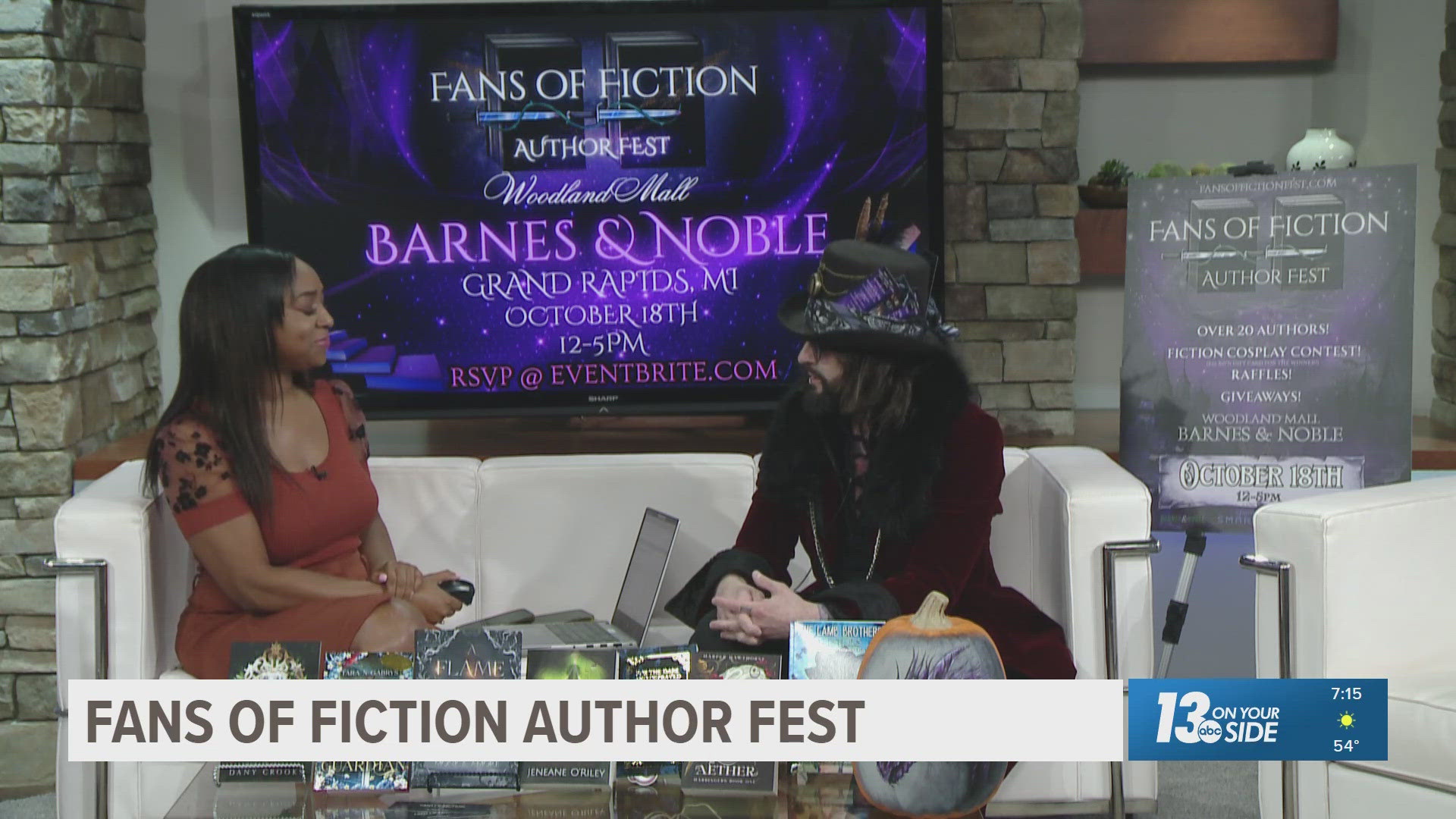 Dozens of authors coming to Grand Rapids Fans of Fiction event | wzzm13.com