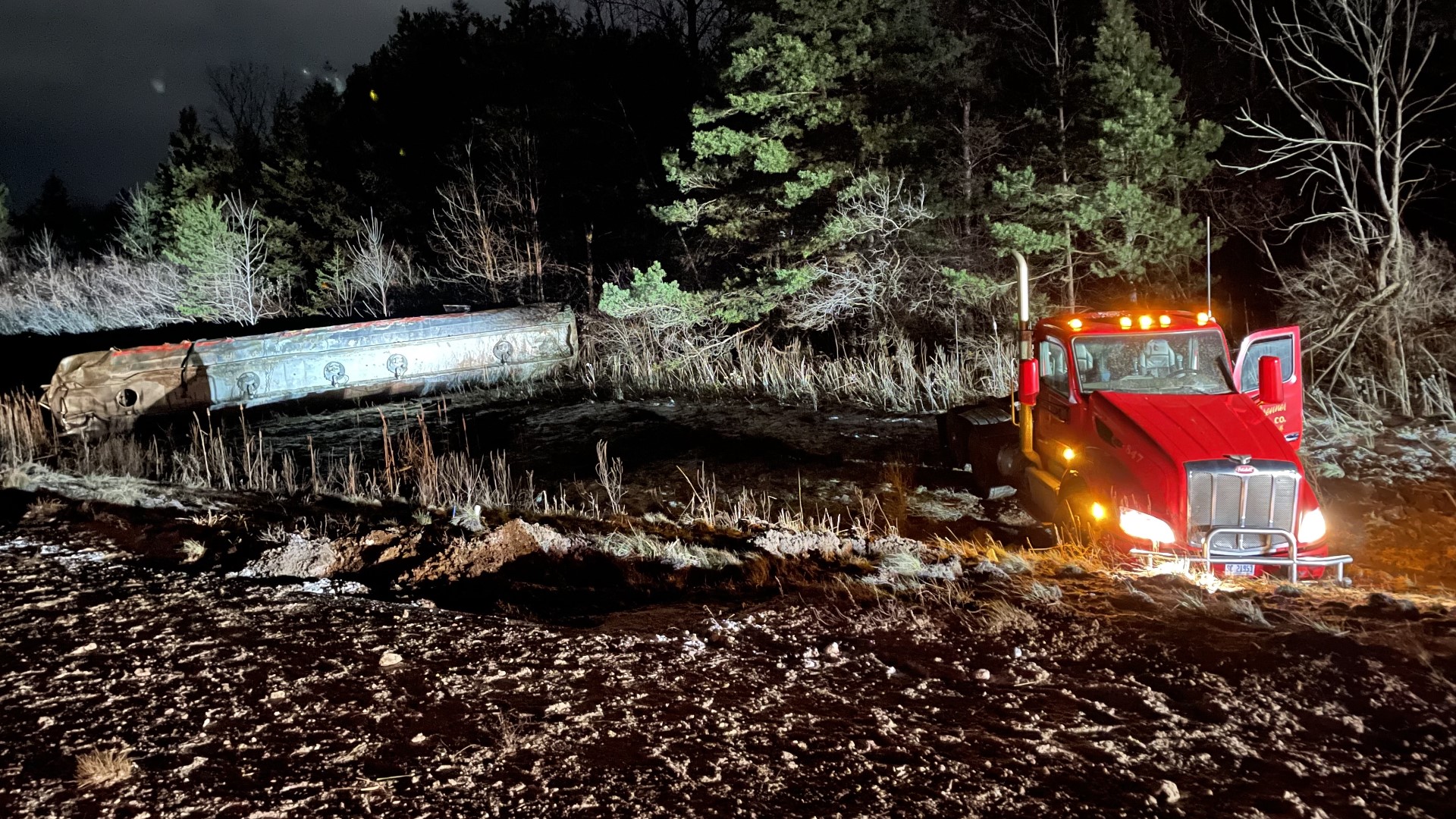 NB US-131 at 12 Mile closed due to tanker truck crash | wzzm13.com