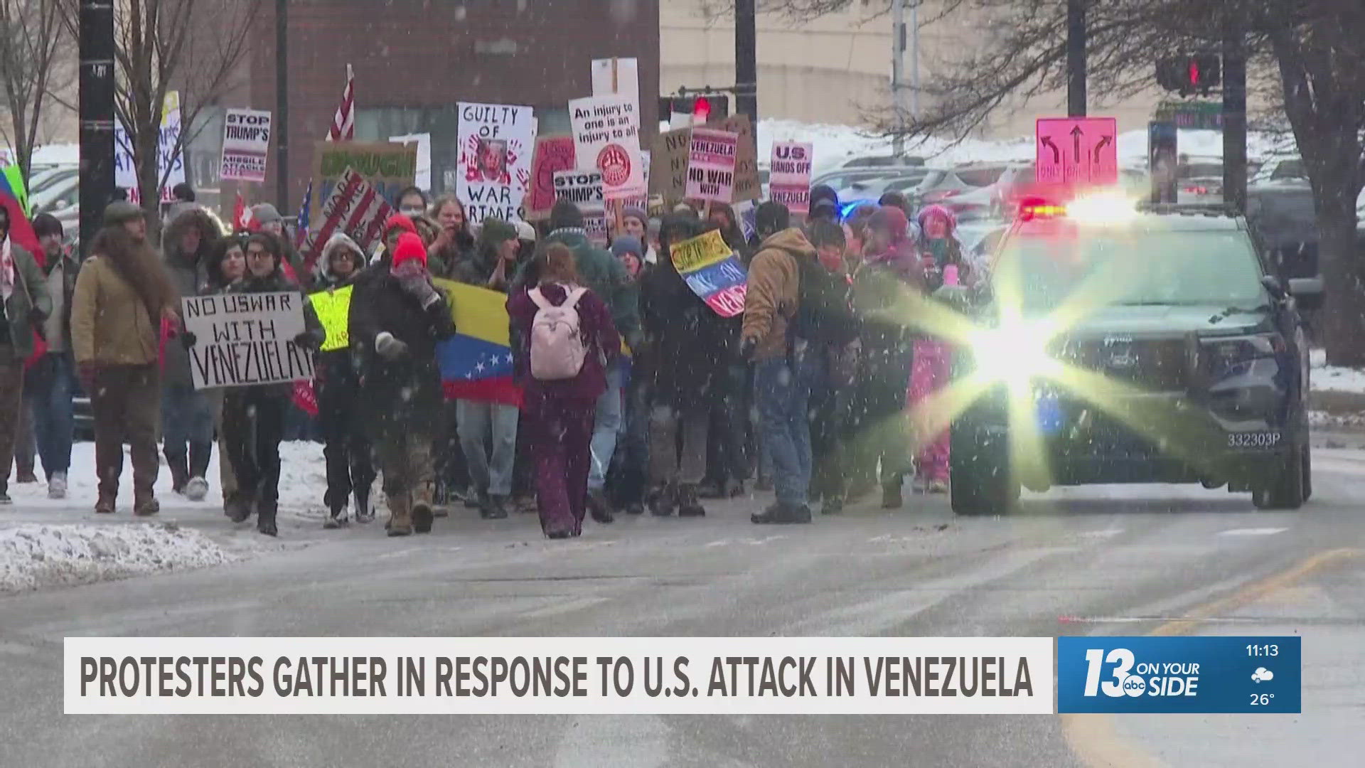 Grand Rapids protesters, local professor react to U.S. strikes on ...