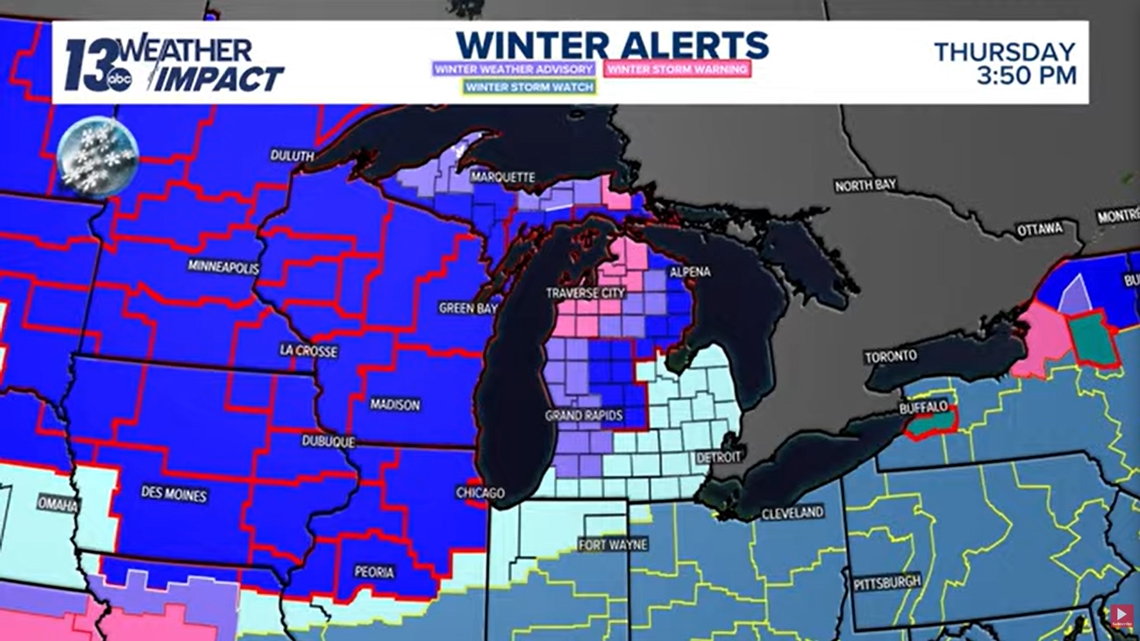 LIVE RADAR | Tracking extreme cold, snow in West Michigan | wzzm13.com