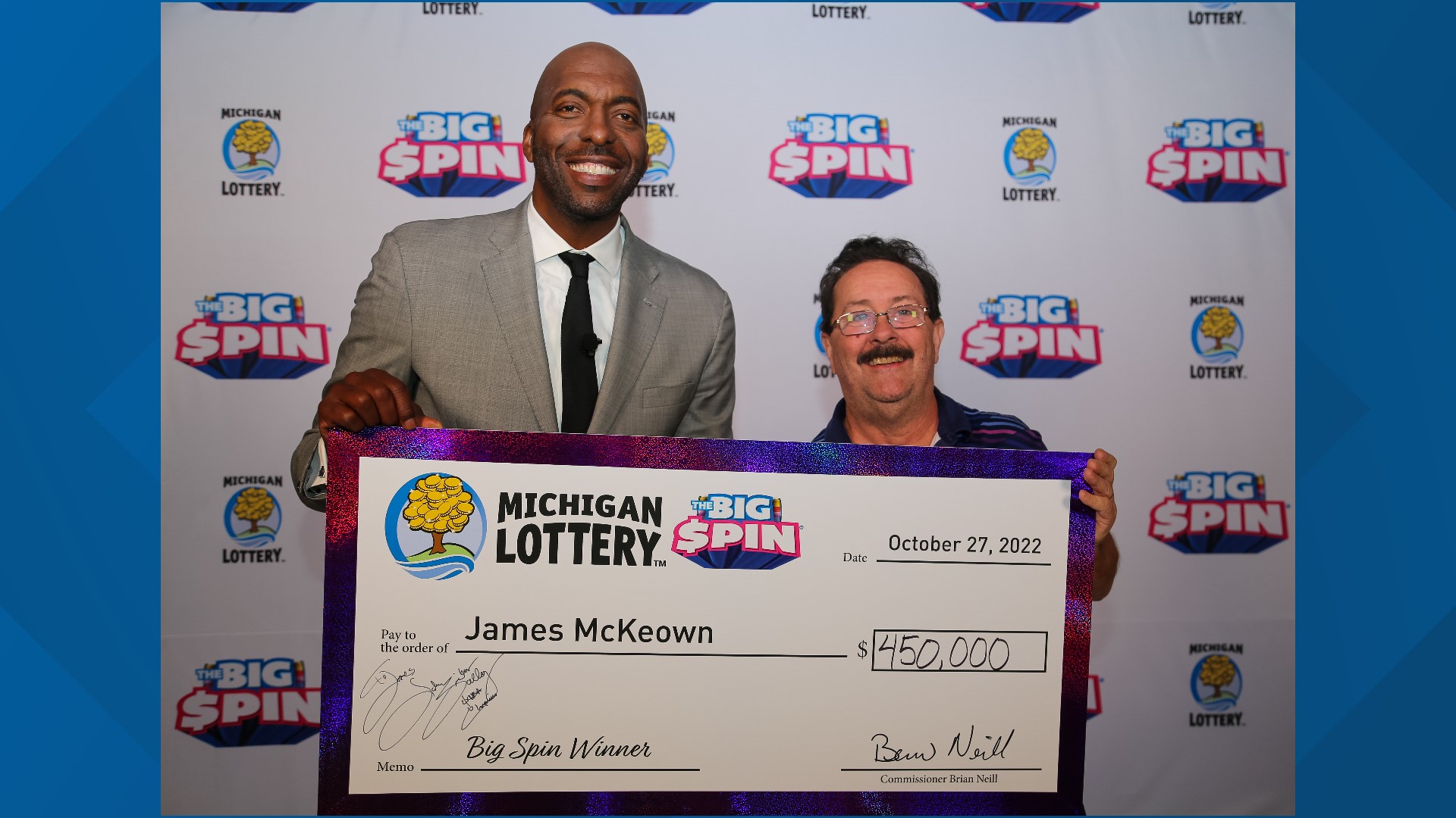 Muskegon Co. man wins $450,000 from Michigan Lottery | wzzm13.com