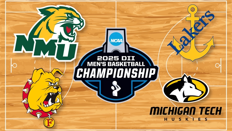 Michigan basketball teams playing in the 2025 DII Men's Basketball ...