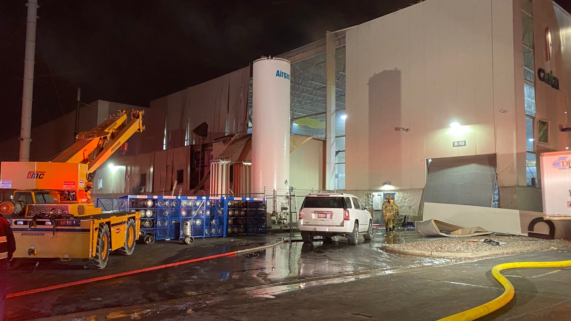 First responders clear out scene after Greenville plant explosion ...