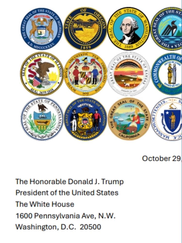 Gov. Whitmer leads 21 governors in letter urging Trump to stop ...