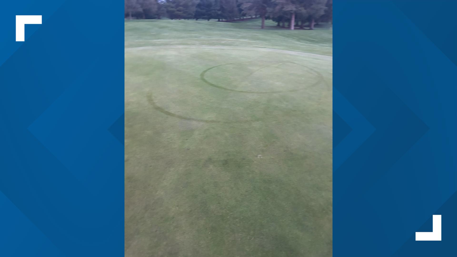 Vandalism hits Morrison Lake Golf Club in Michigan | wzzm13.com