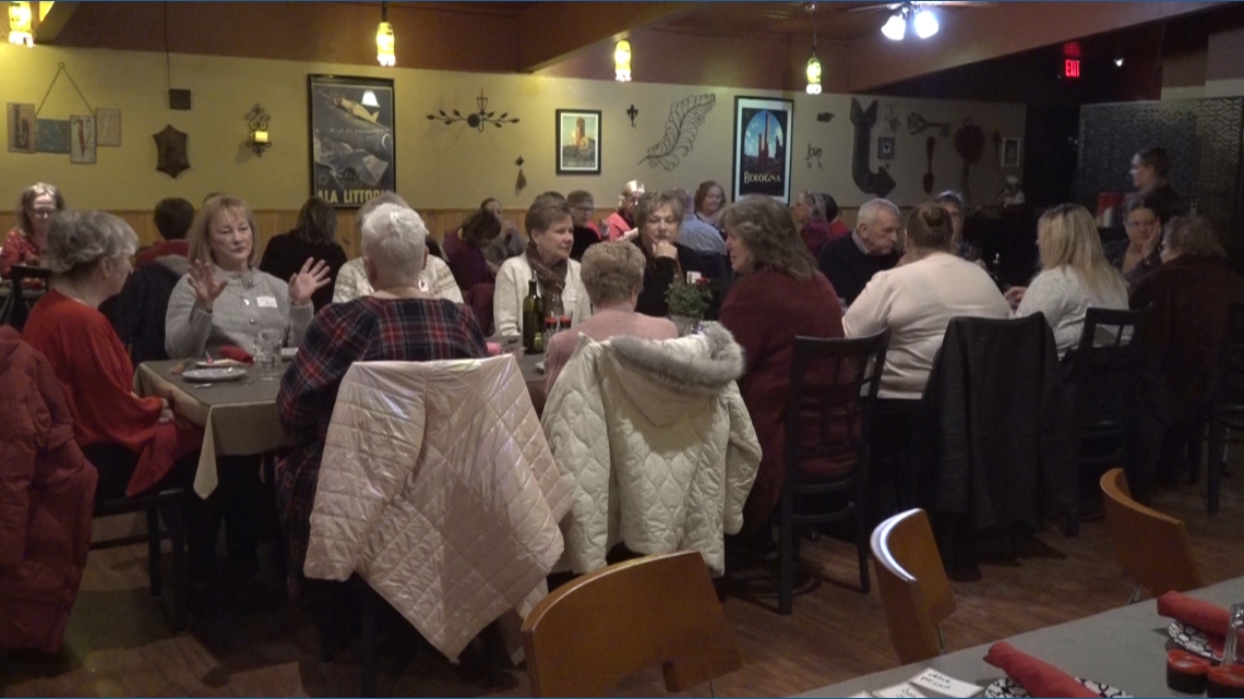 Nearly 50 widows and widowers honored with dinner ahead of Valentine's ...