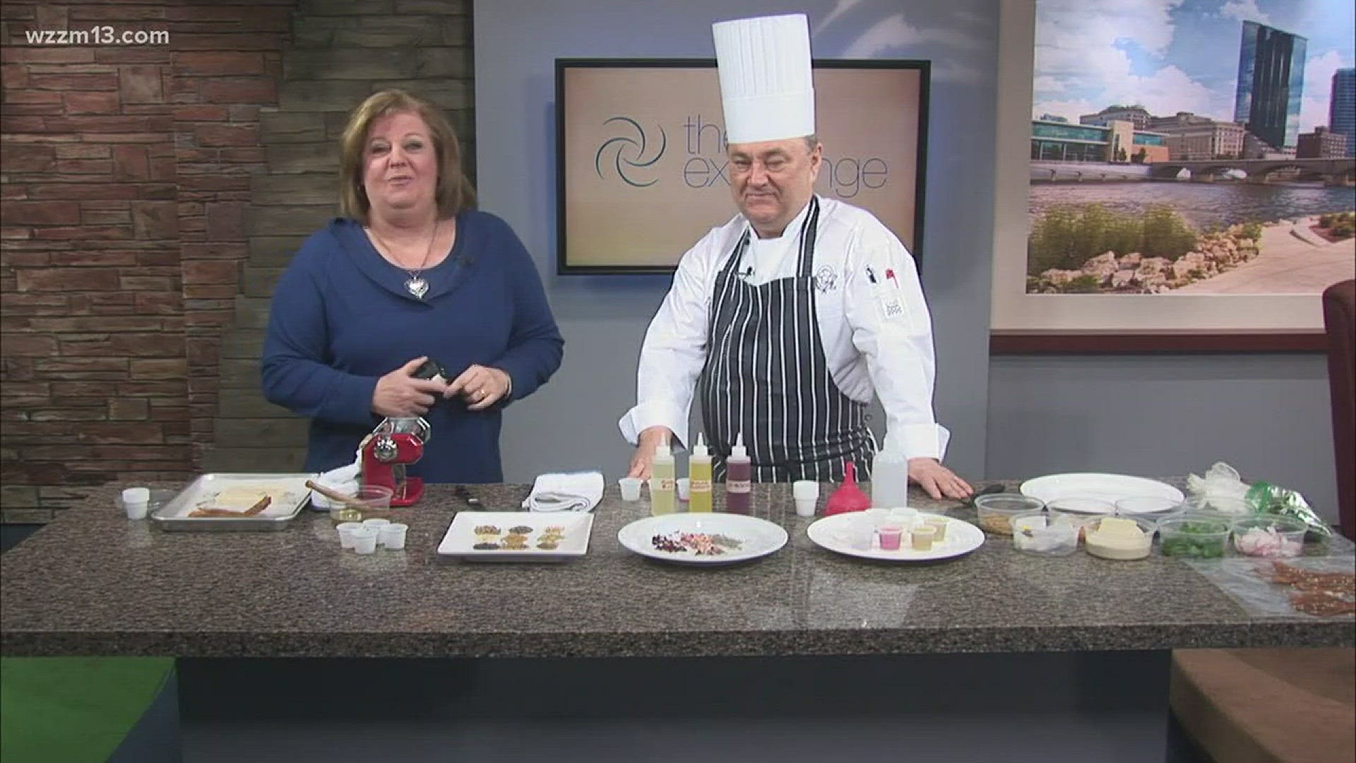 Chef Angus Campbell demonstrates where home cooking meets the garden ...