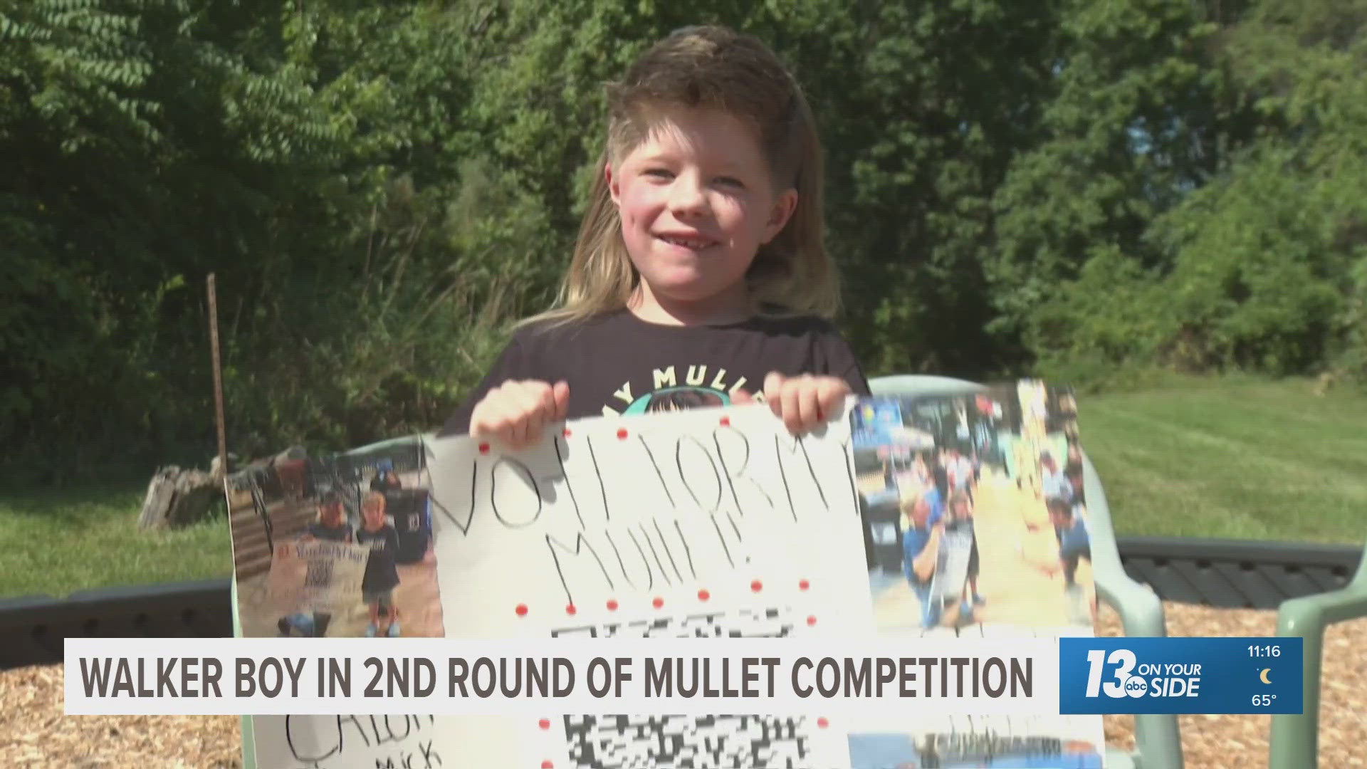 Young Walker boy advances in national mullet contest and honors late ...