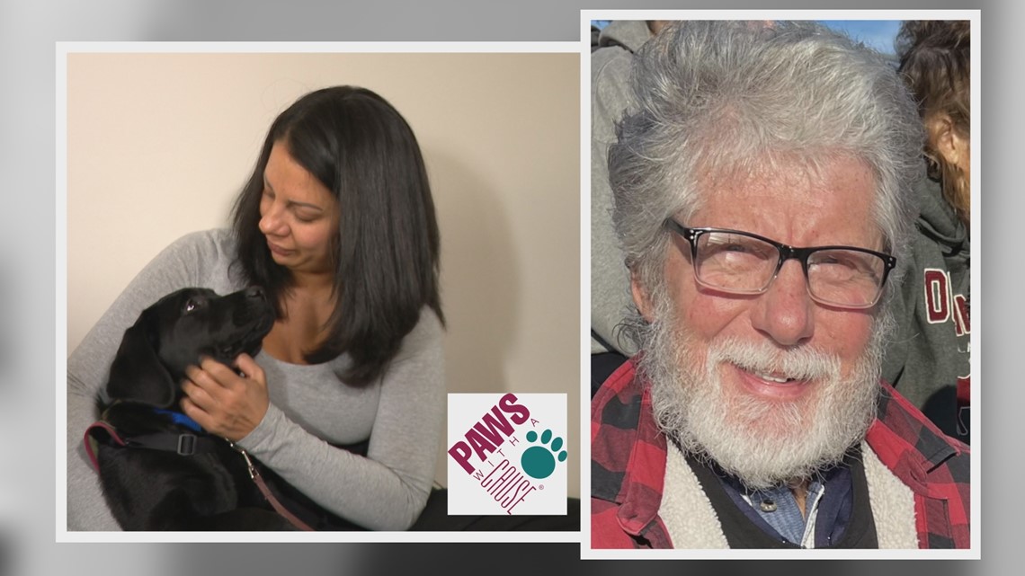 Wyoming family raising service dog in honor of Ray Tarasiewicz | wzzm13.com