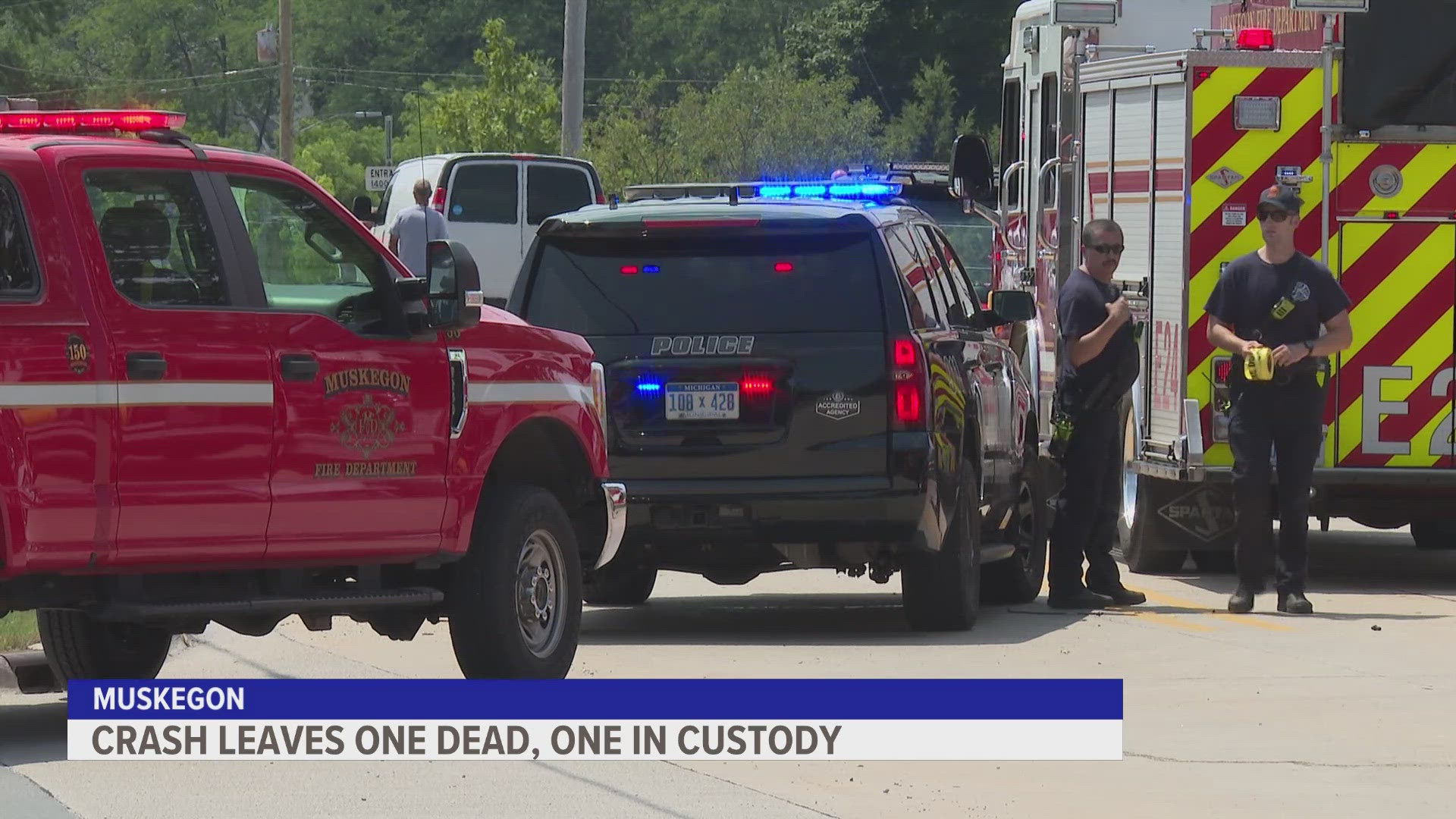 Muskegon driver arrested, speed believed to be a factor in crash that ...