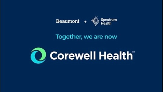 Beaumont, Spectrum Health announce new name: Corewell Health | wzzm13.com