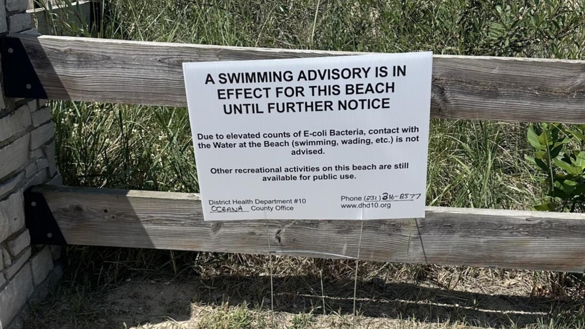 Testing shows elevated E. coli levels at 2 Oceana County beaches ...