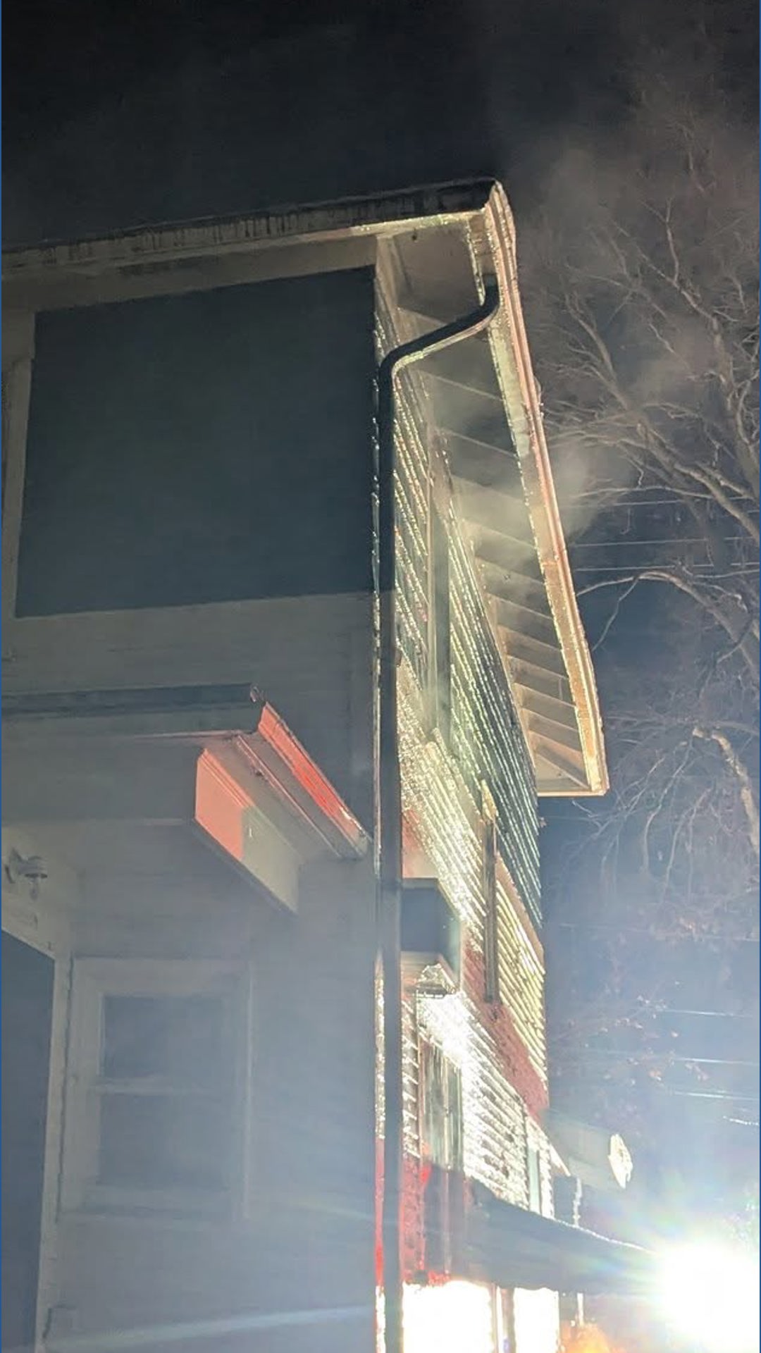 Crews rescue person from porch roof in overnight Grand Rapids house ...
