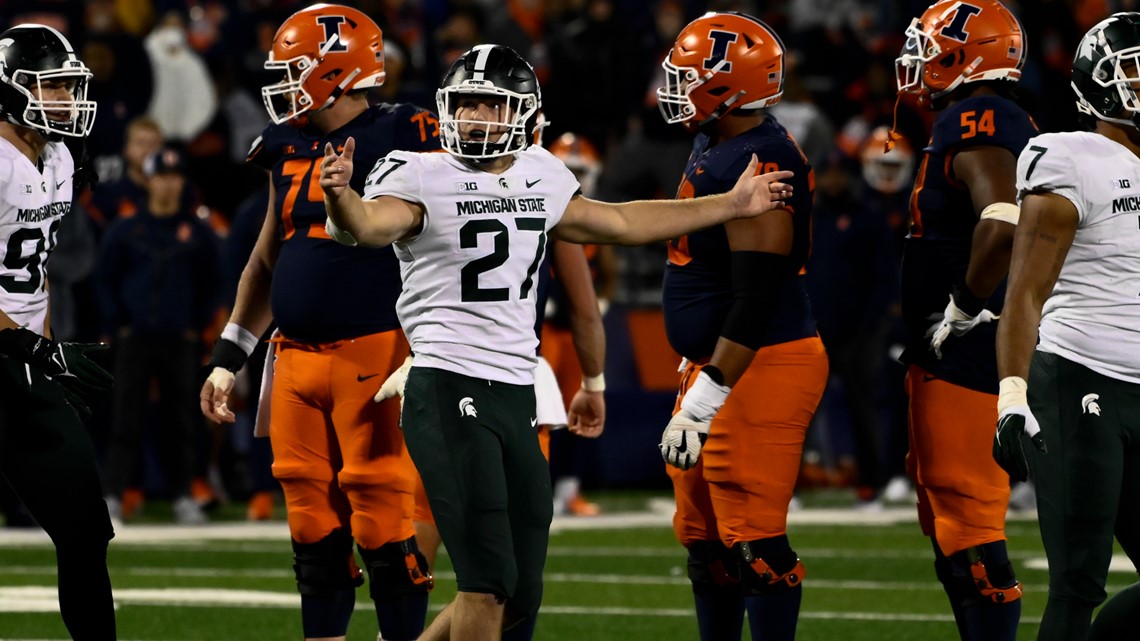 MSU linebacker Cal Haladay has a unique approach to football | wzzm13.com