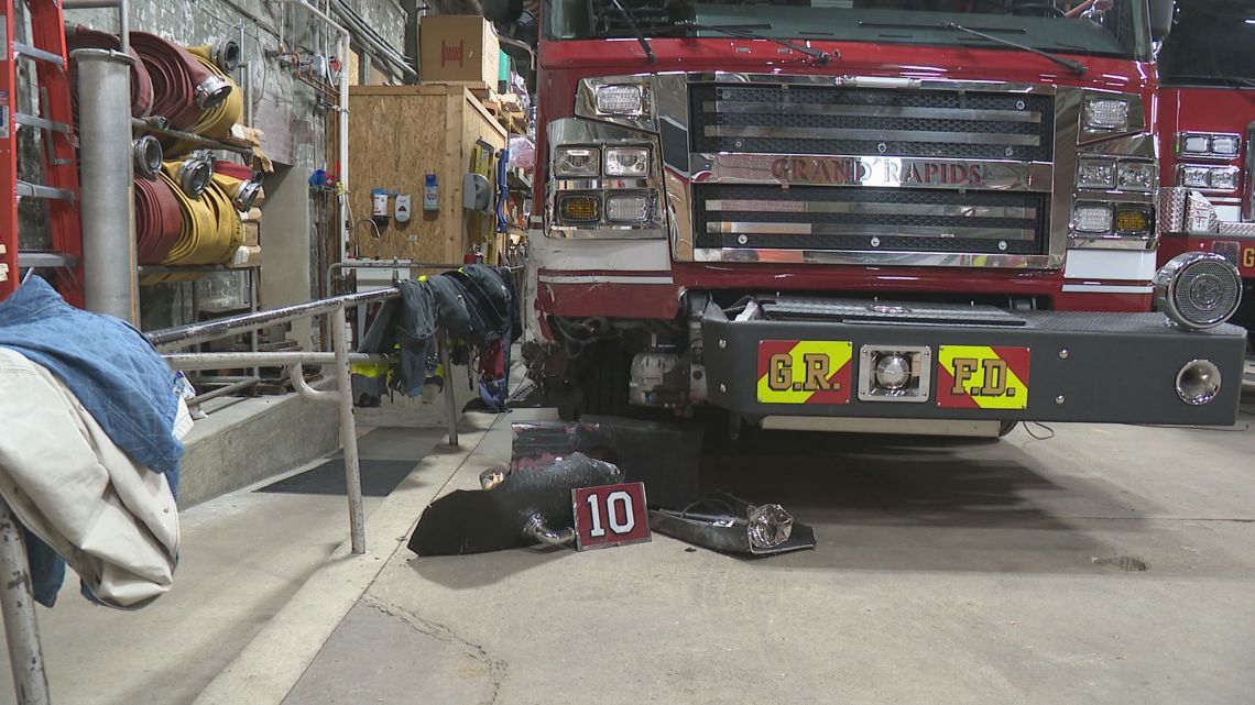 GRFD: Damage to fire engine caused by head-on crash will cost $100,000 ...