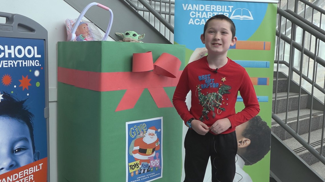 Holland student organizes school's first-ever Toys for Tots box ...