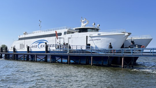 The Lake Express begins daily crossings of Lake Michigan on May 1 ...